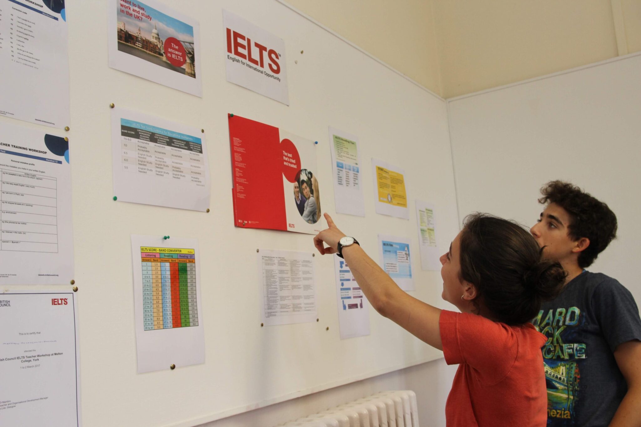 Is it possible to prepare for IELTS on a residential summer course?
